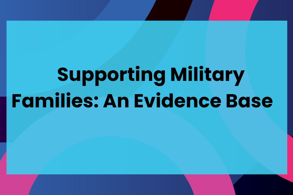 Supporting Military Families: An Evidence Base | Local Government ...