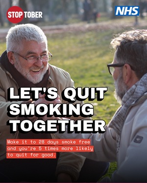 Stoptober: empowering communities to quit | Local Government Association