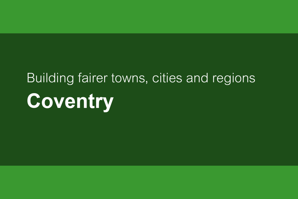 Building fairer towns, cities and regions: Insights from Marmot Places ...